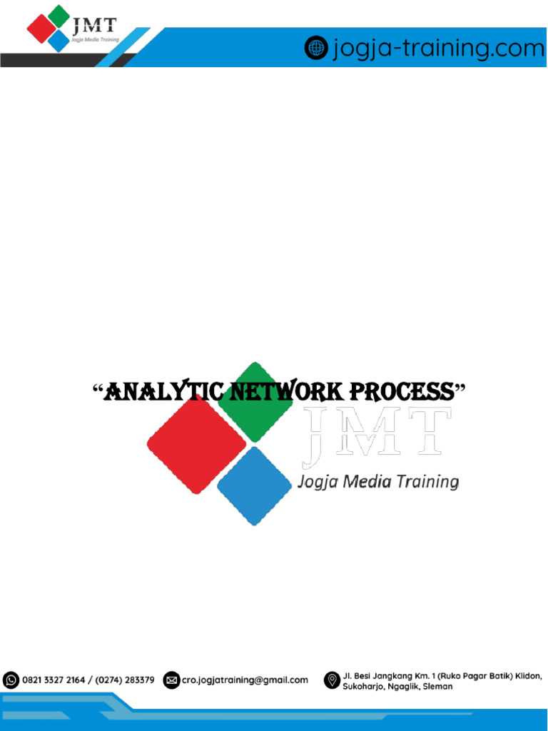 Pelatihan Analytic Network Process ANP | PDF