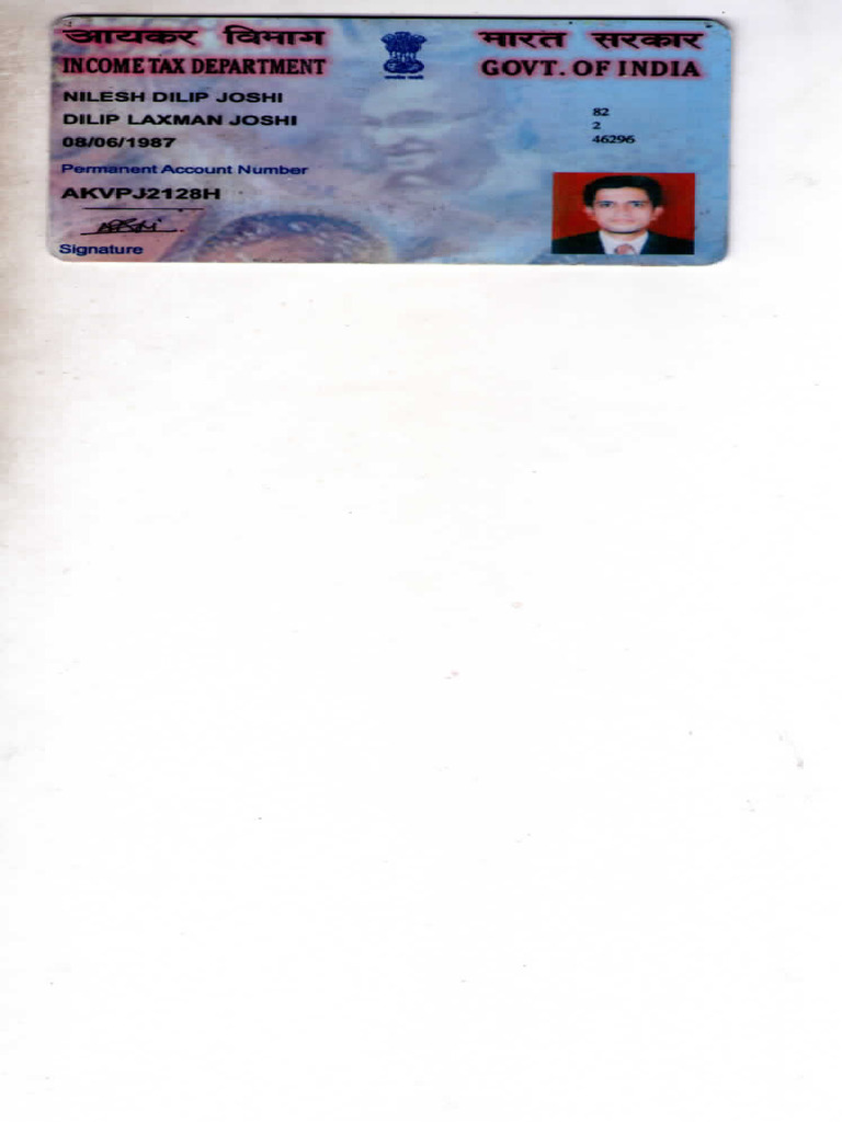 Pan Card | PDF