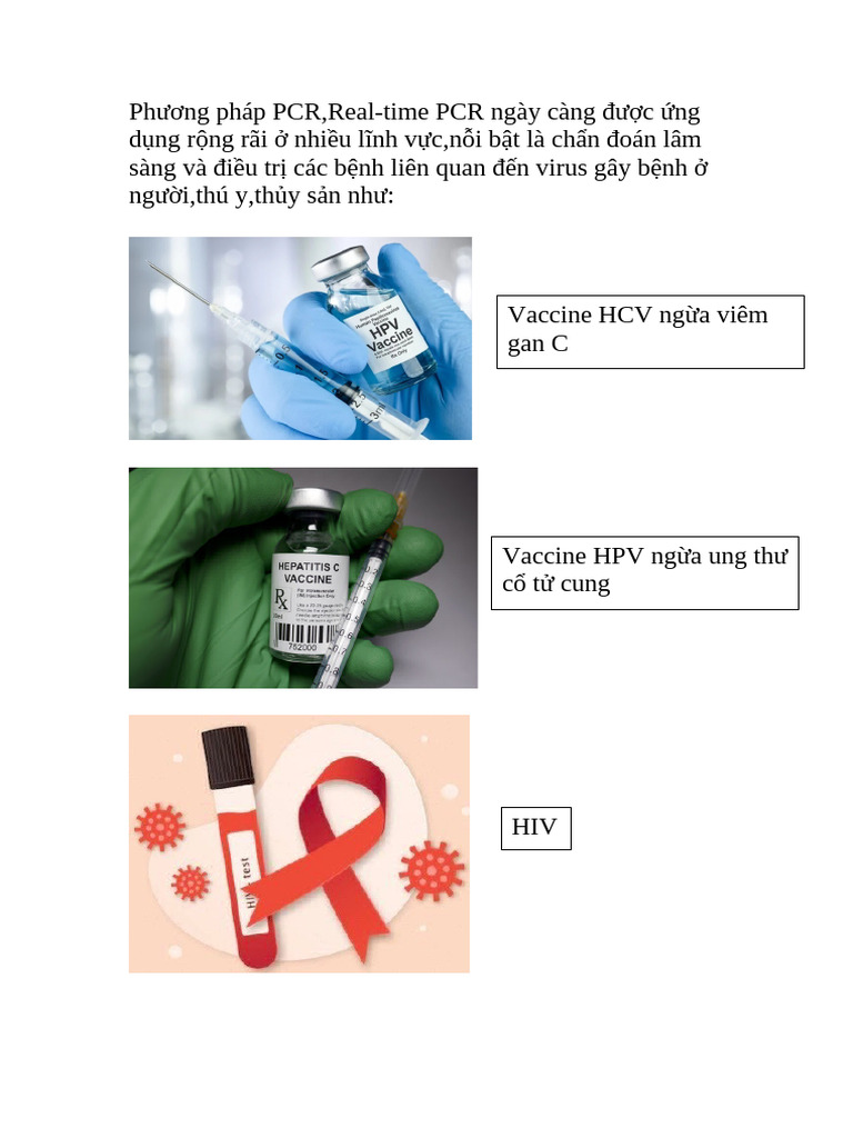 Ung Dung Cua RT PCR | PDF