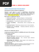 LECTURE 5 Diplomatic Letters | PDF | Ambassador | Diplomatic Mission