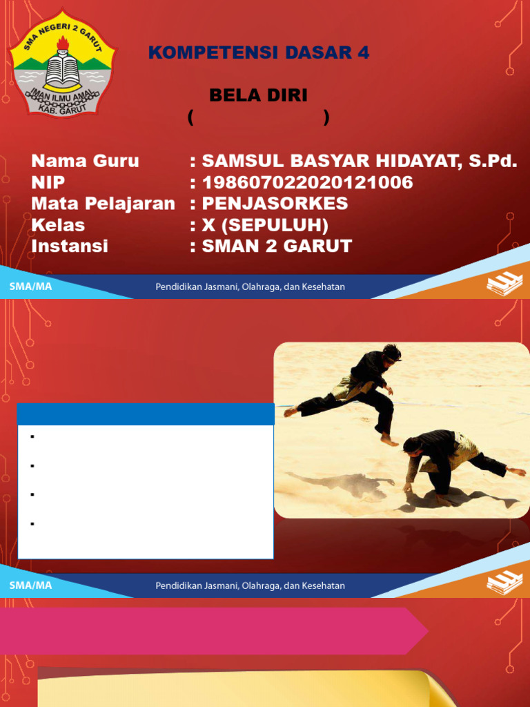 Pencak SIlat PJOK X | PDF