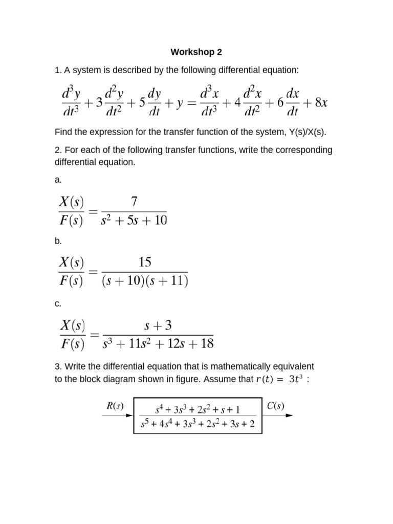 Workshop 2 | PDF