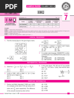 Olympiad Maths Sample Paper Nov2025 | PDF