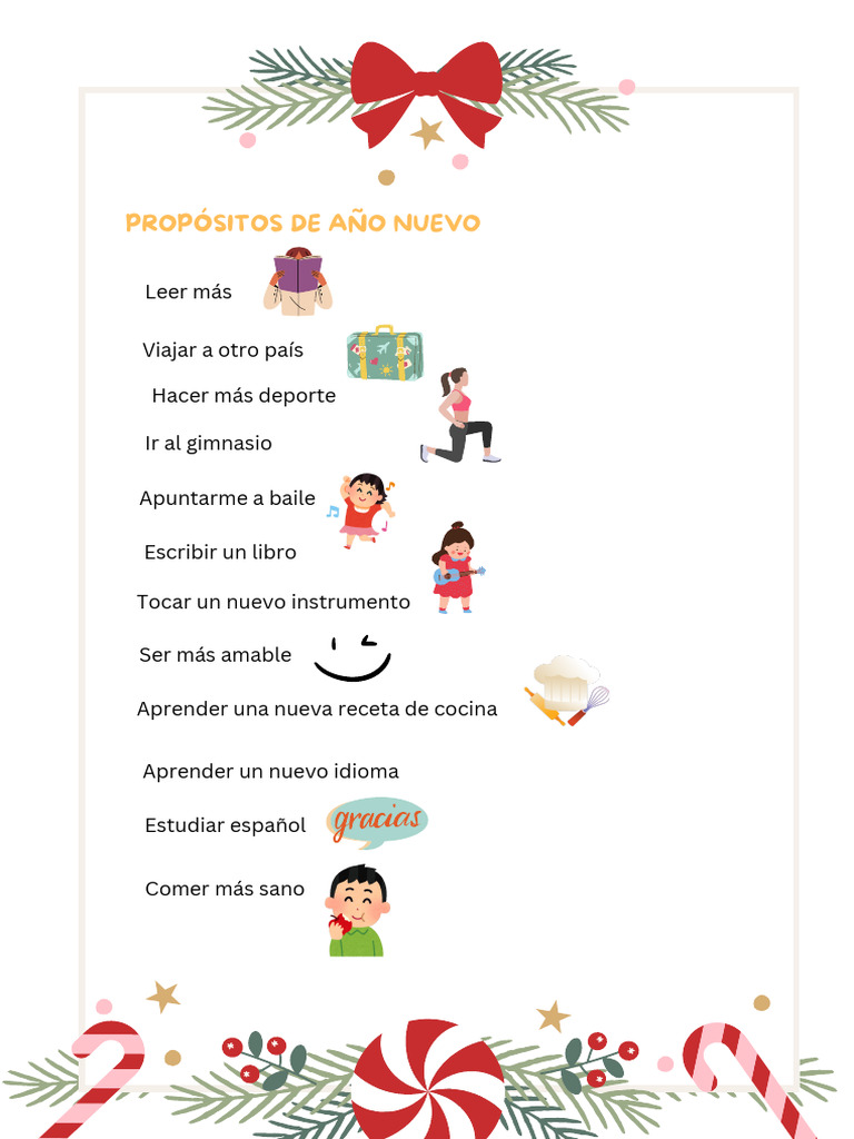 Propósitos de Año Nuevo | PDF
