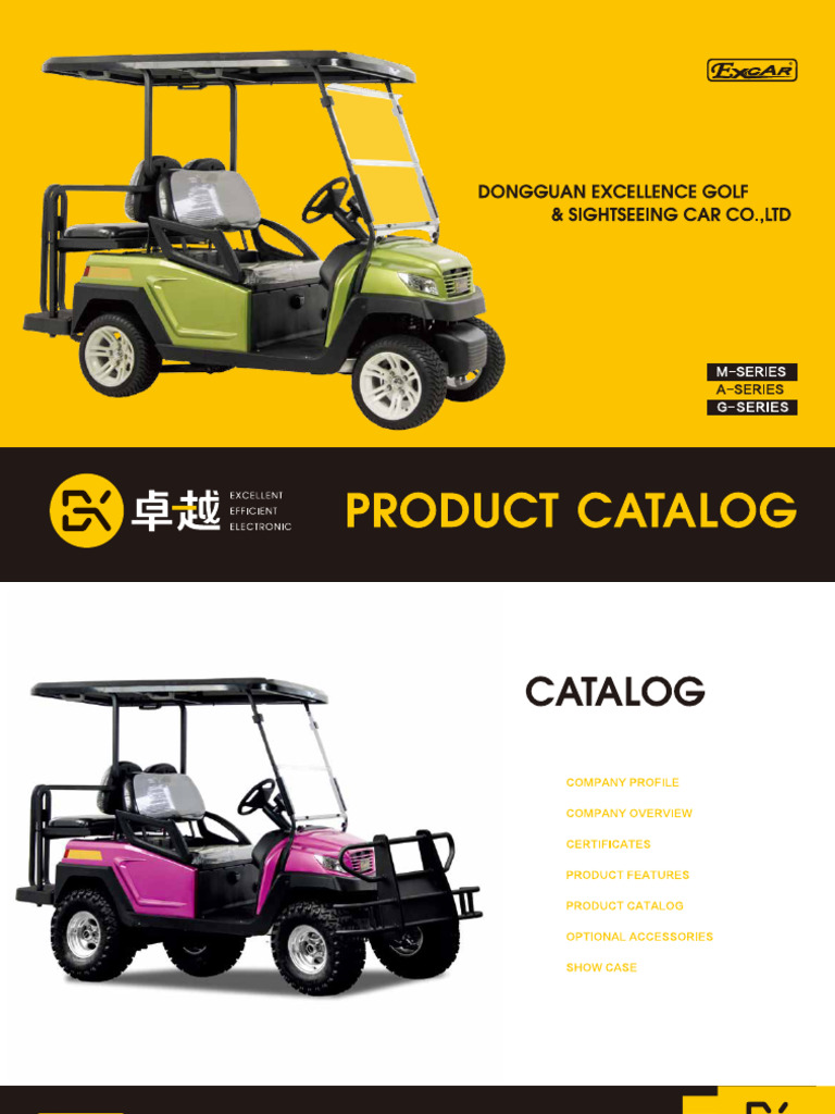 ExCar Catalogue | PDF