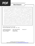 Super Teacher Worksheets Word Search | PDF | Word Search | Word Puzzles