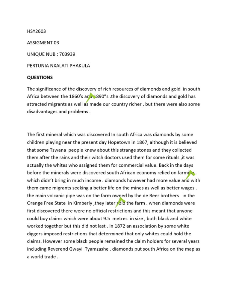 Pertunia Nxalati Phakula - 21584160 - 0 | PDF | Mining | Economies