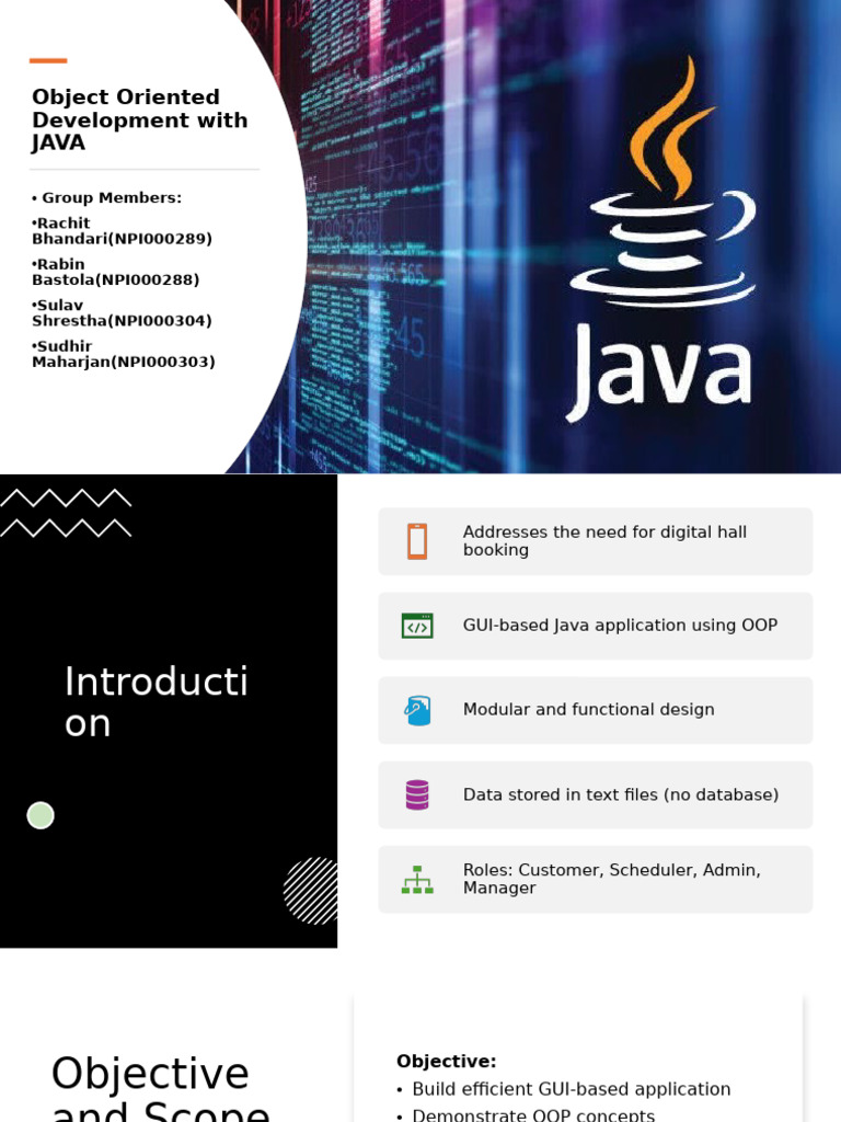 Object Oriented Development With JAVA | PDF | Object Oriented ...