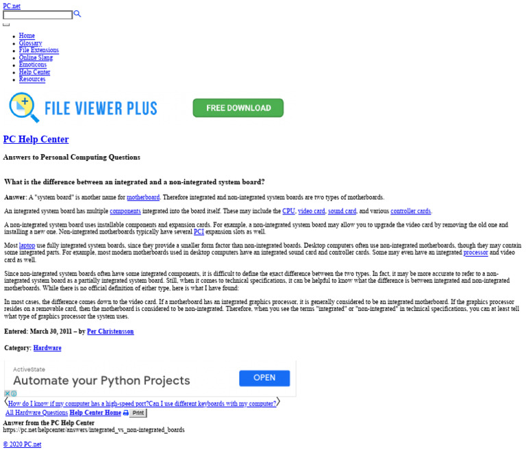 What Is The Difference Between An Integrated and A Non-Integrated ...