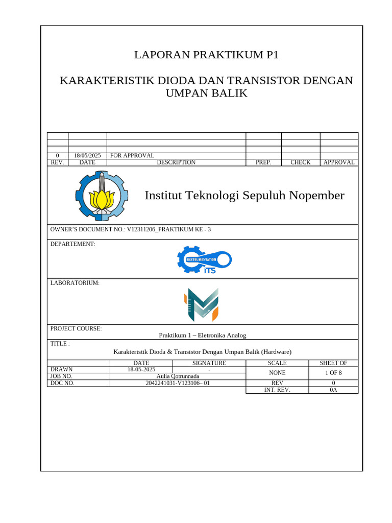 Karakteristik Dioda dan Transistor | PDF