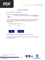 Guía de Usuario - Alumno - Sie Intertec-Ga4-Reinscripciones | PDF