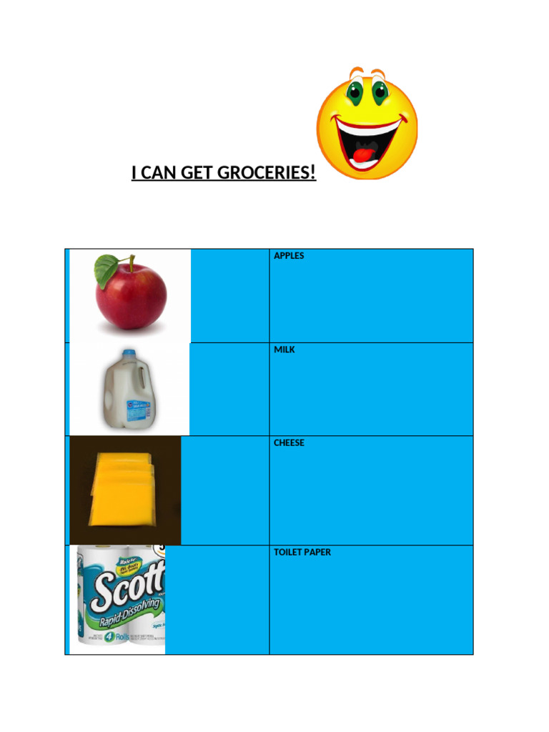 Sample Grocery Store Visual | PDF