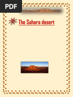 The Geography of The Sahara Desert - An In-Depth Analysis | PDF ...