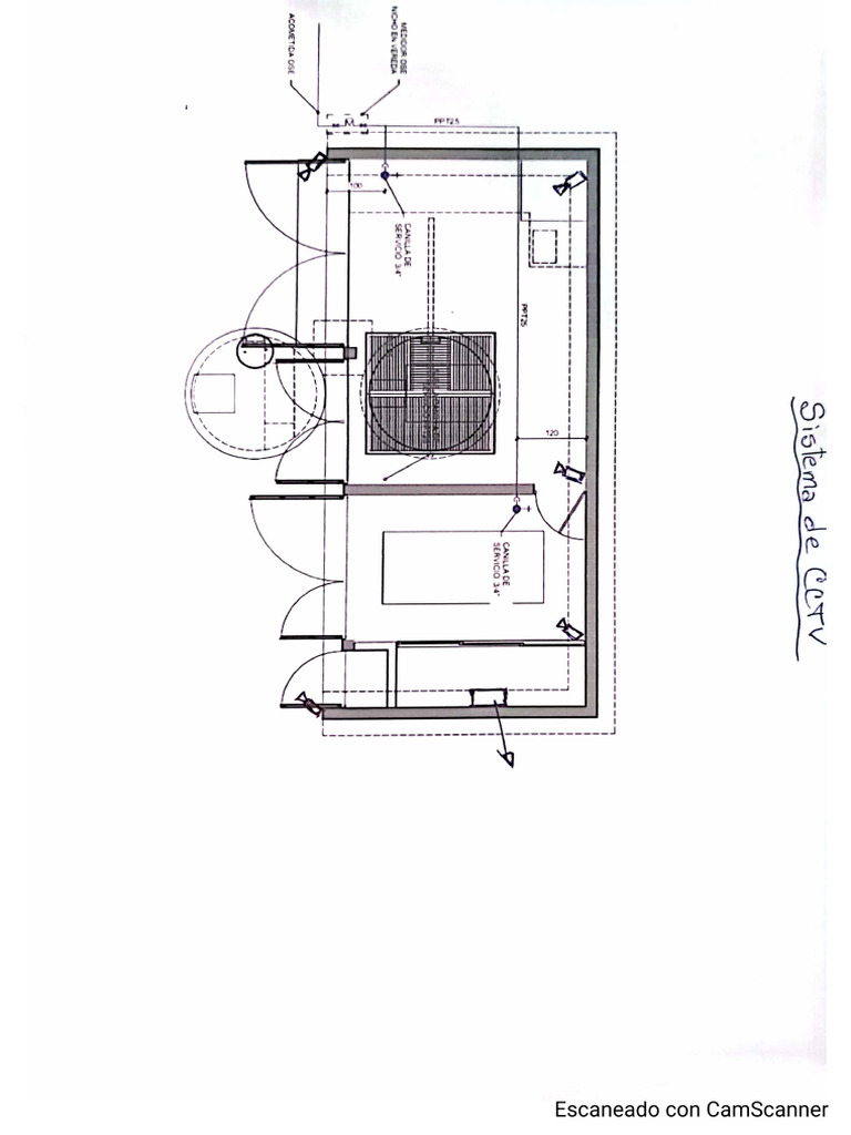 Plano de Sistema de CCTV | PDF
