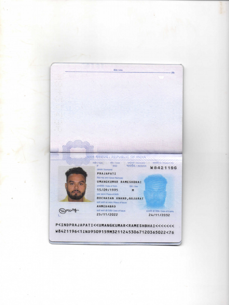 Umang Passport PDF | PDF