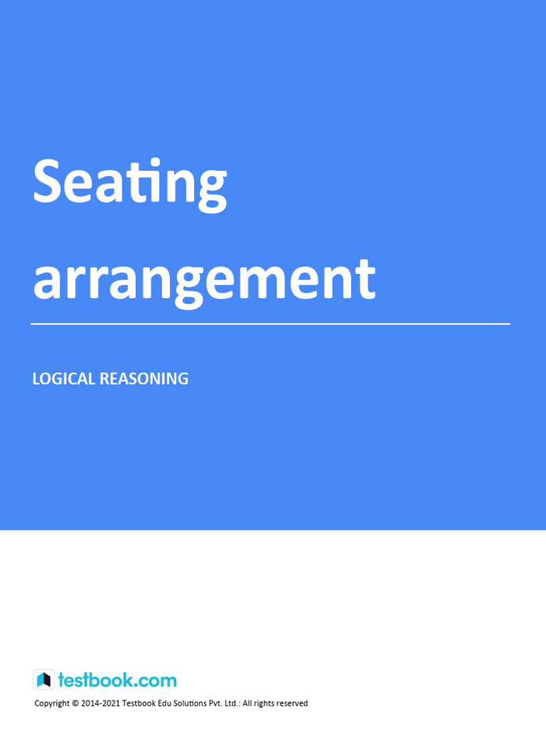 Logical Reasoning Seating Arrangement (Prelims) English 1630398040 | PDF | Rectangle