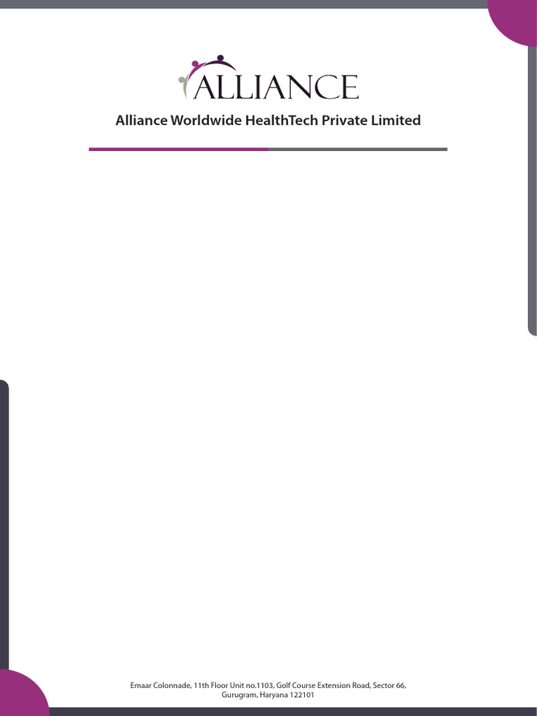 Alliance Letterhead | PDF