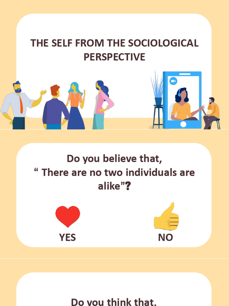 Understanding the Social Self in Sociology | PDF | Identity (Social ...