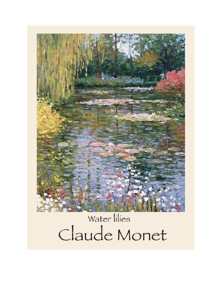 Claude Monet Water Lilies | PDF