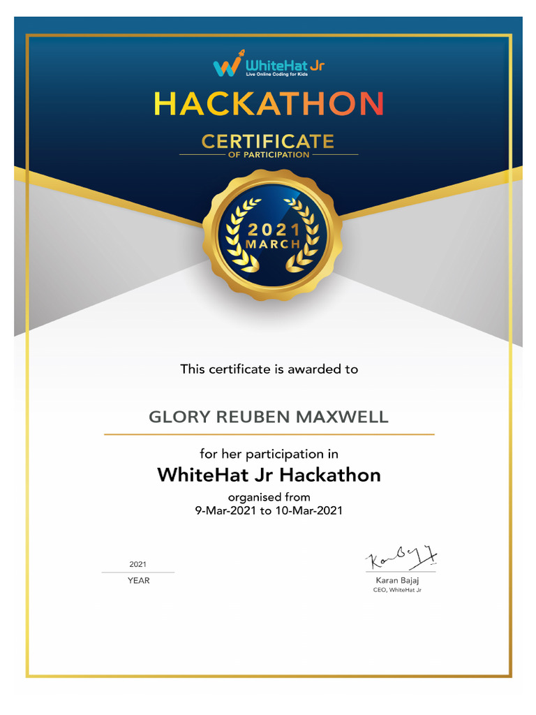 Hackathon 2021 - 3 | PDF