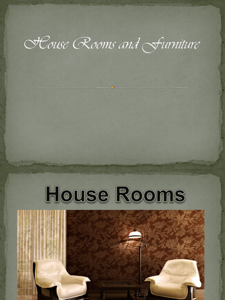House Rooms and Objects | PDF
