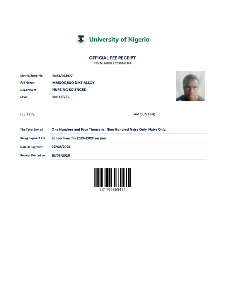 200 LVL School Fees | PDF
