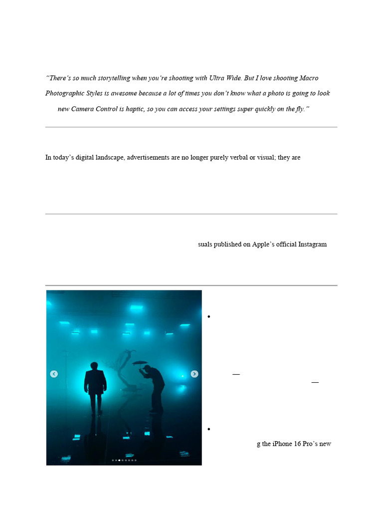 Multimodal Analysis of An Instagram Advertisement | PDF | Advertising ...