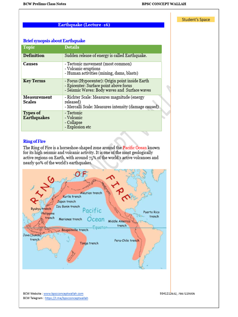 Earthquake Concepts and Measurements | PDF | Earthquakes | Seismology