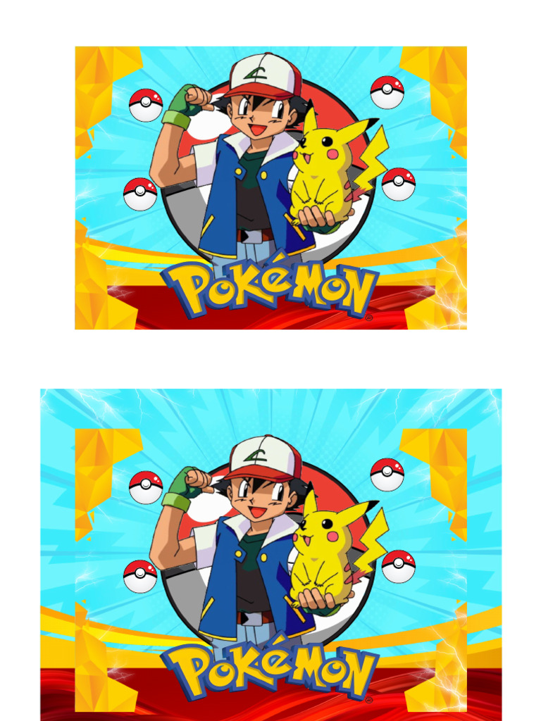 CAPAS Livro Pokemon | PDF