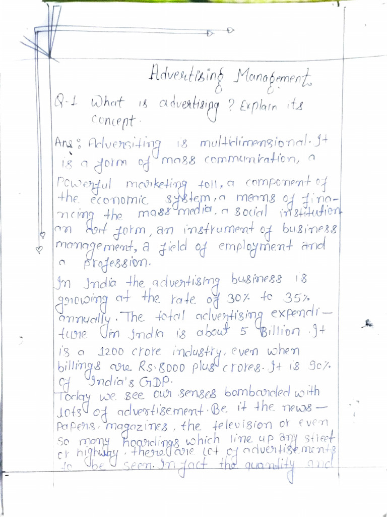 Advertising Management Pdf