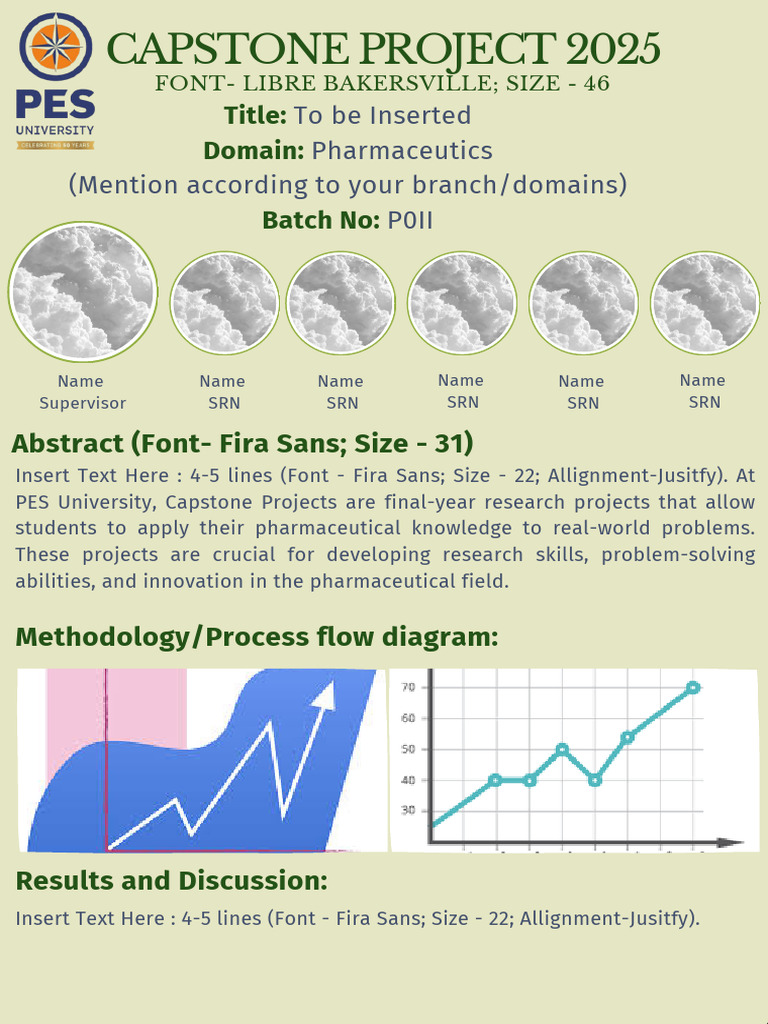 Capstone Project 2025: Pharma Focus | PDF