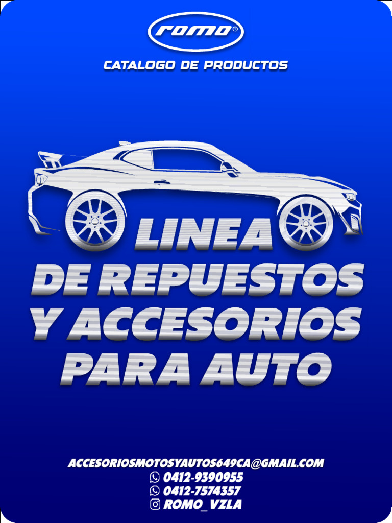 Catálogo de Productos Auto Romo | PDF | Tecnología de vehículos ...