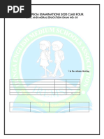 NMS Zaria Entrance Exam Guidelines | PDF