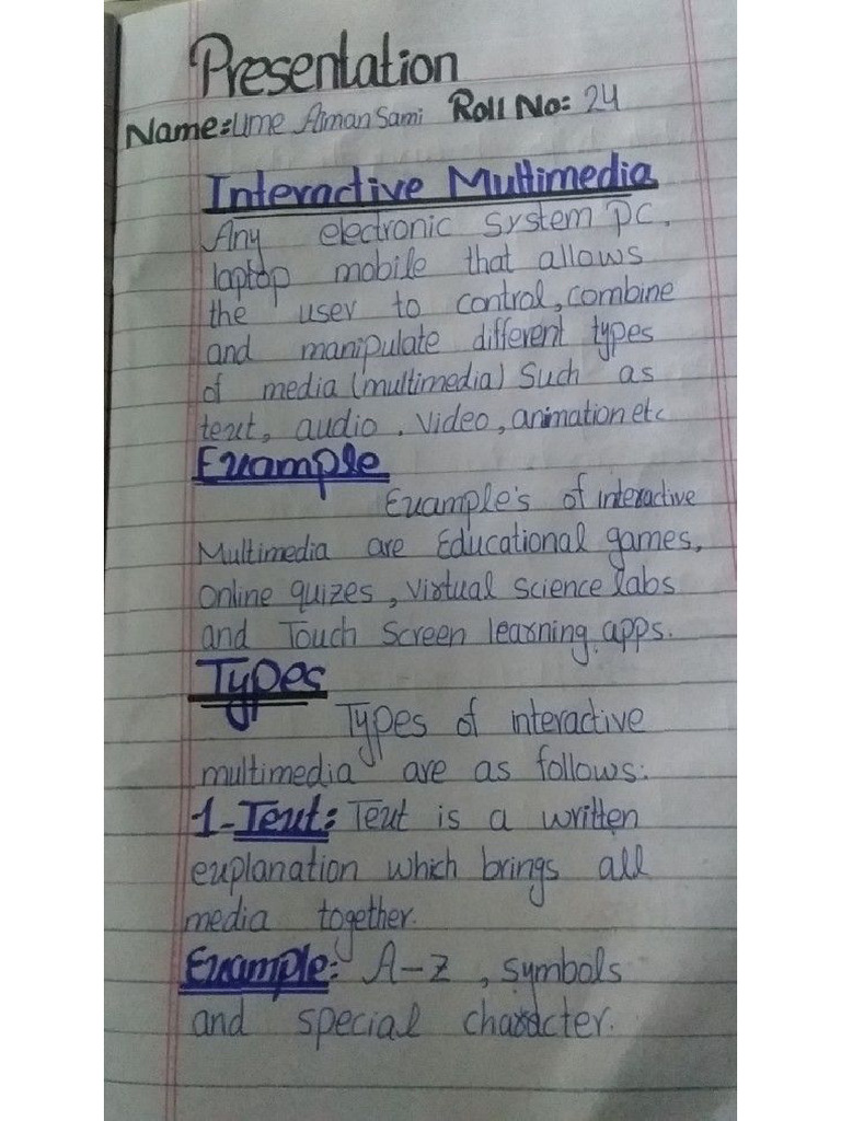 Interactive Multimedia and Virtual Classroom | PDF