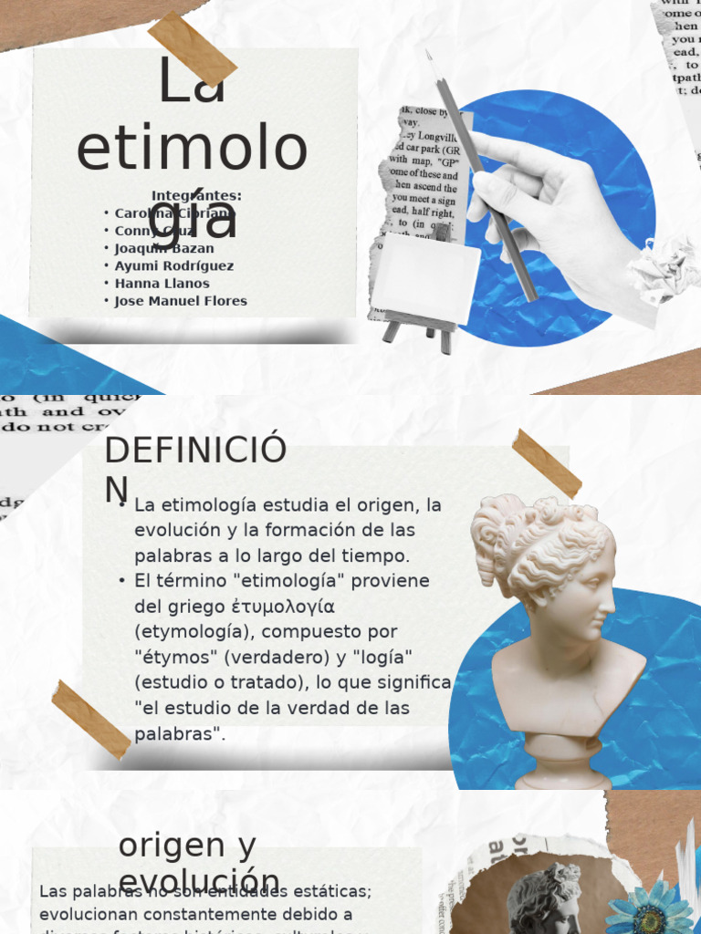 ETIMOLOGÍA | PDF | Lengua española | Comunicación humana