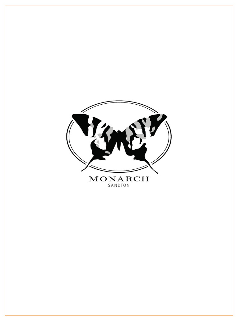 Monarch Menu | PDF