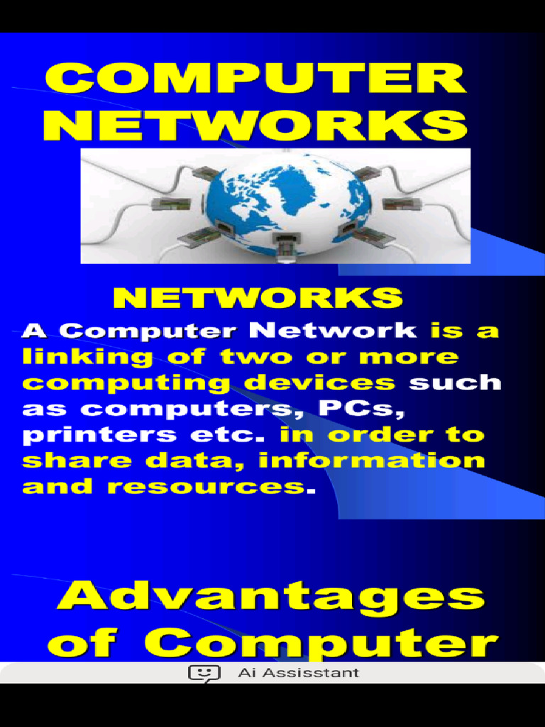 Computer Networks. Grade10 | PDF