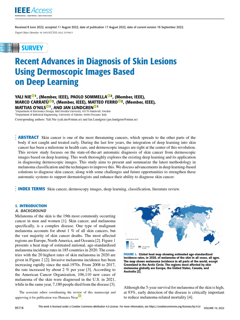 Recent - Advances - in - Diagnosis - of - Skin - Lesions - Using ...