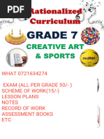 Grade 8 Rationalized Creative Art and Sports Notes (Complete) | PDF ...