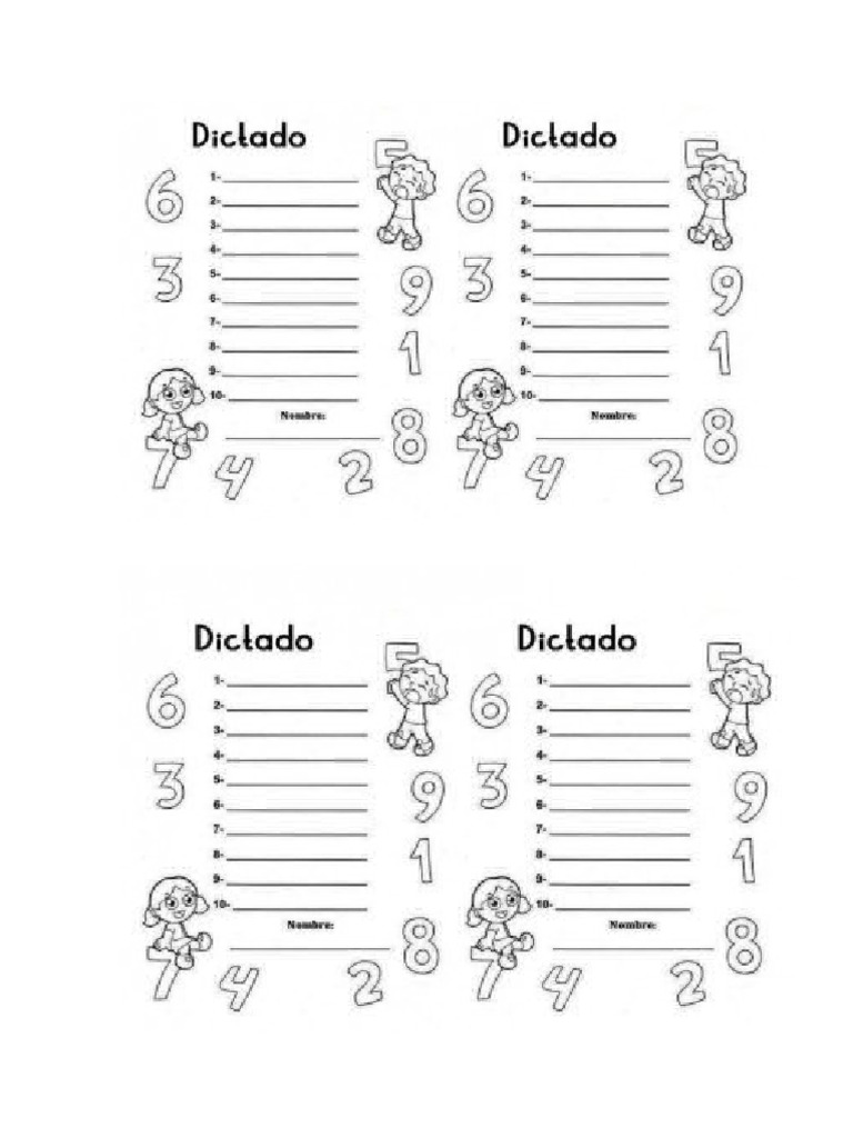 Dictado 2 | PDF