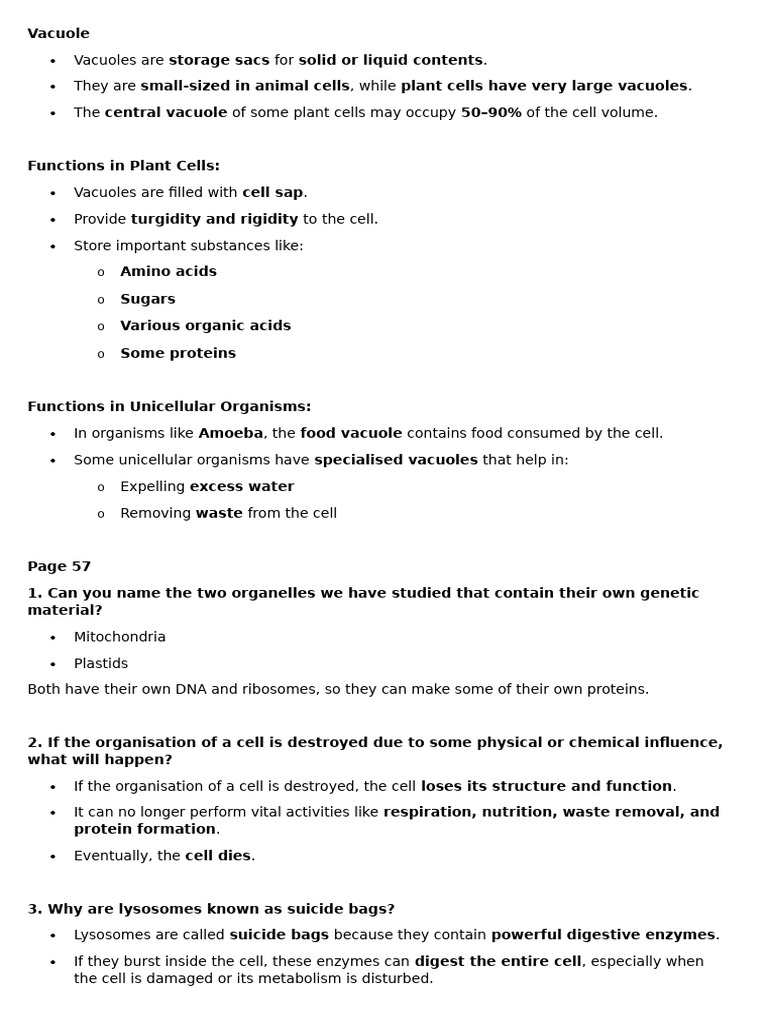Fundamental Unit of Life | PDF | Cell (Biology) | Endoplasmic Reticulum