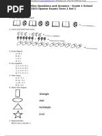 Grade R Shapes | PDF | Elementary Geometry | Mathematics
