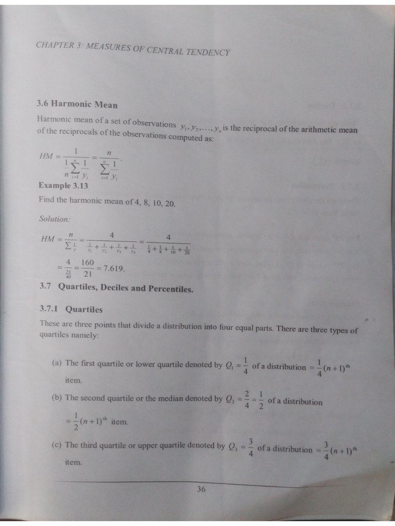 Extra Reading Material (Measure of Shape) | PDF