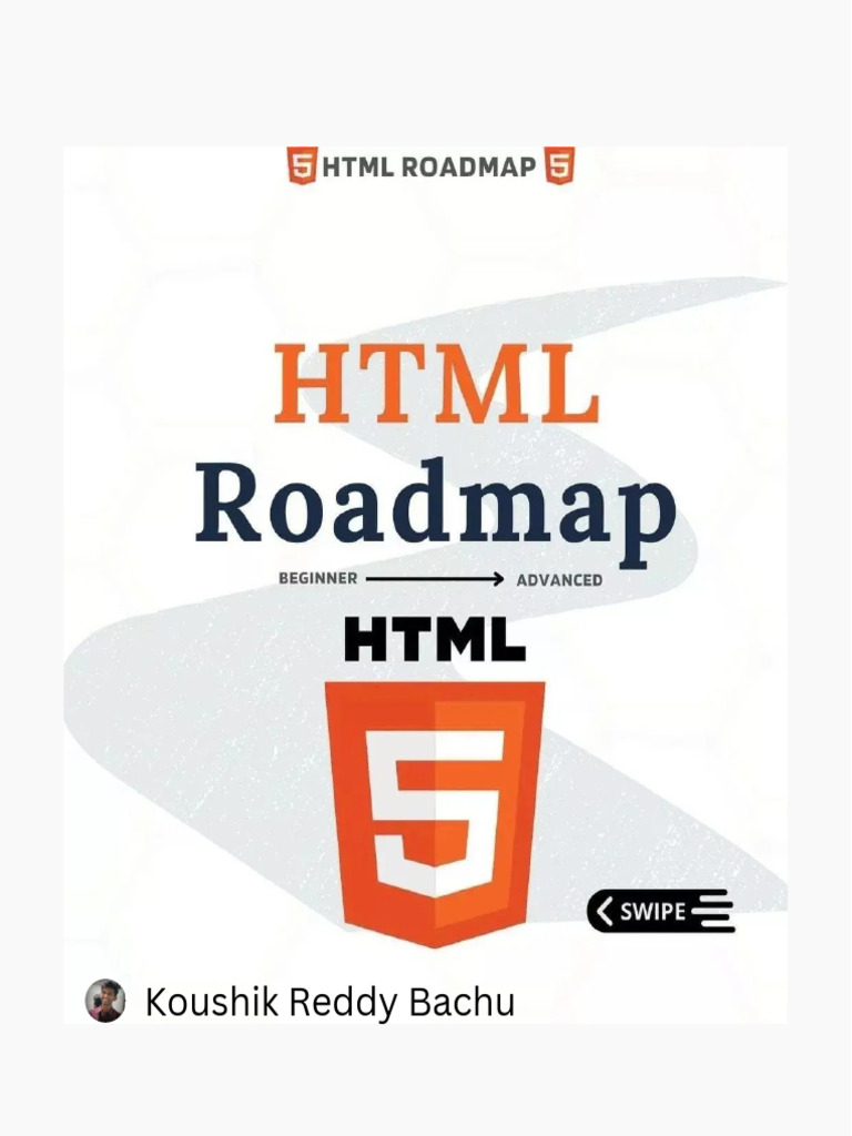 HTML Roadmap 1719149752 | PDF