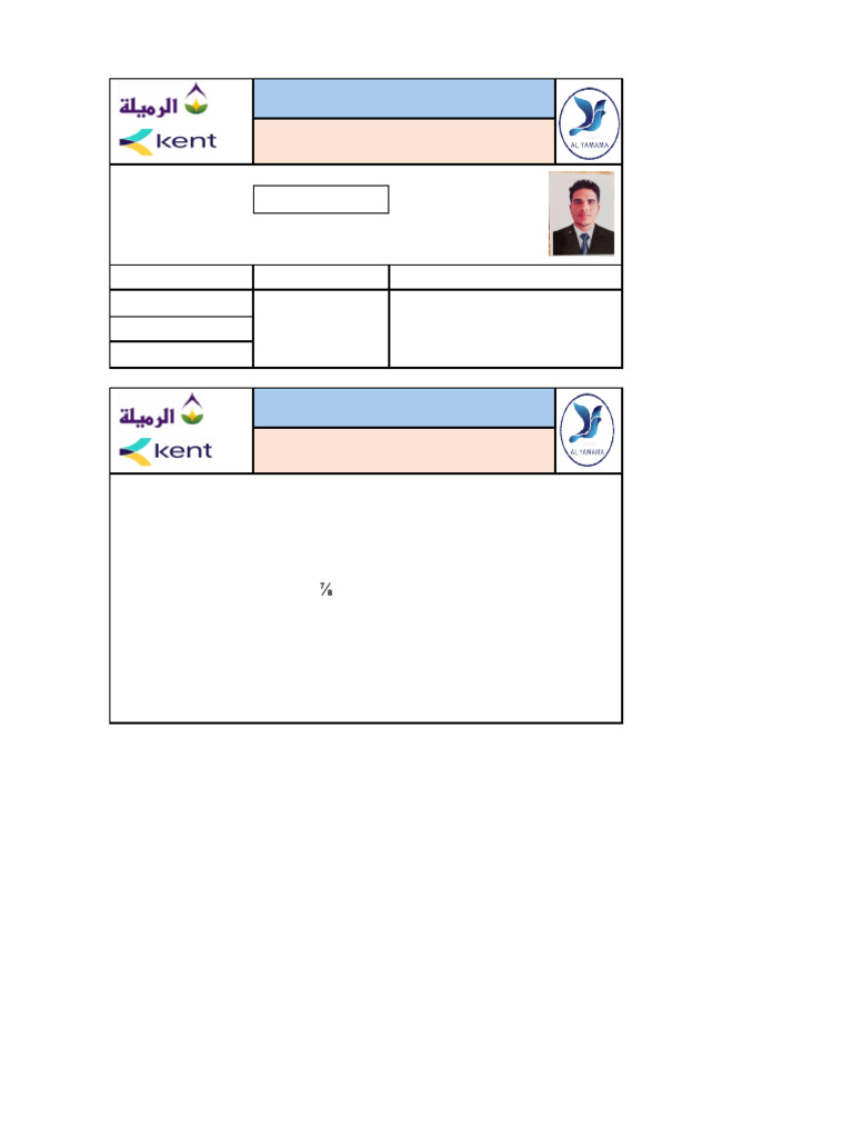 Welder Qualification Card - Rumaila w01 | PDF