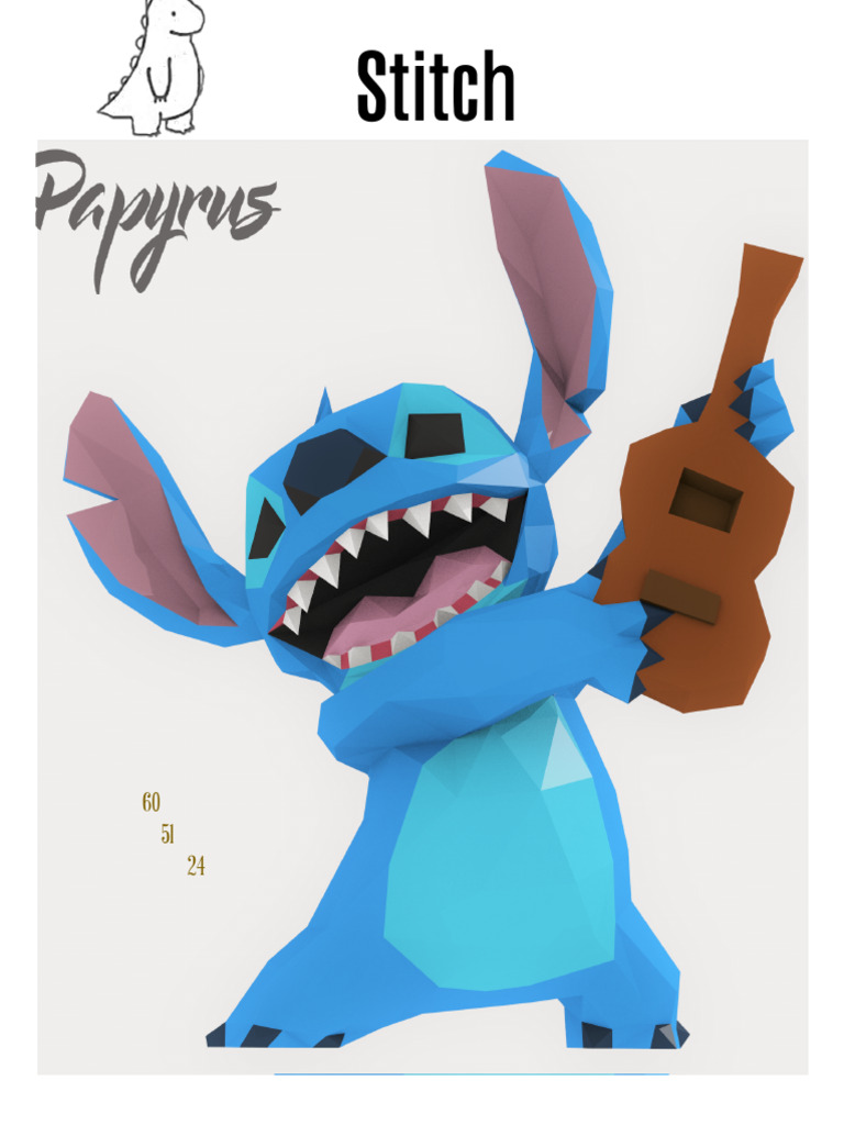 Plantillas para Stitch en PDF | PDF
