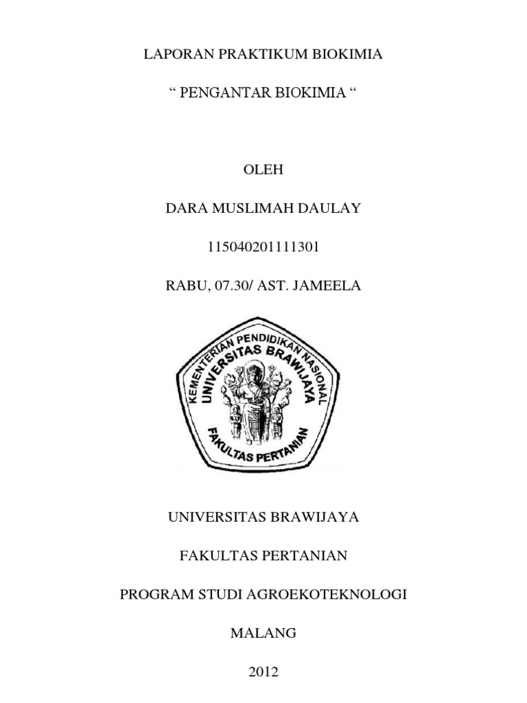 Cover Praktikum | PDF