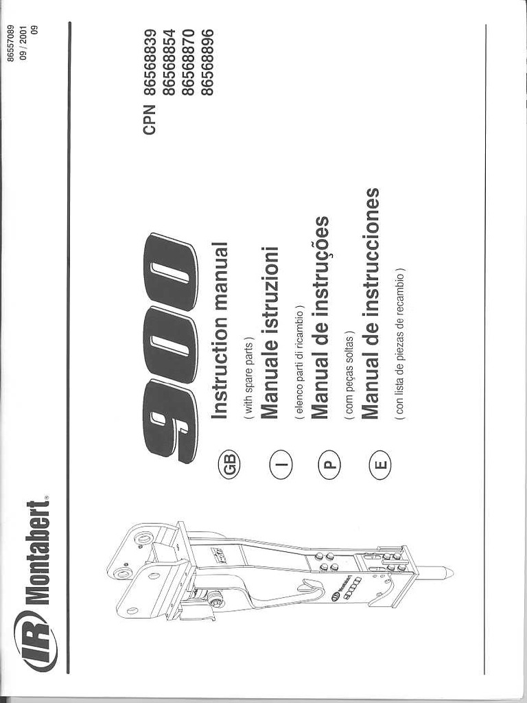 M - 900 (IR Montabert) | PDF