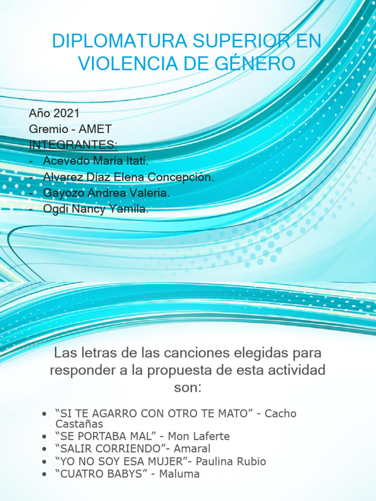 Modulo 3 Clase 2 | PDF | Violencia | Violencia doméstica