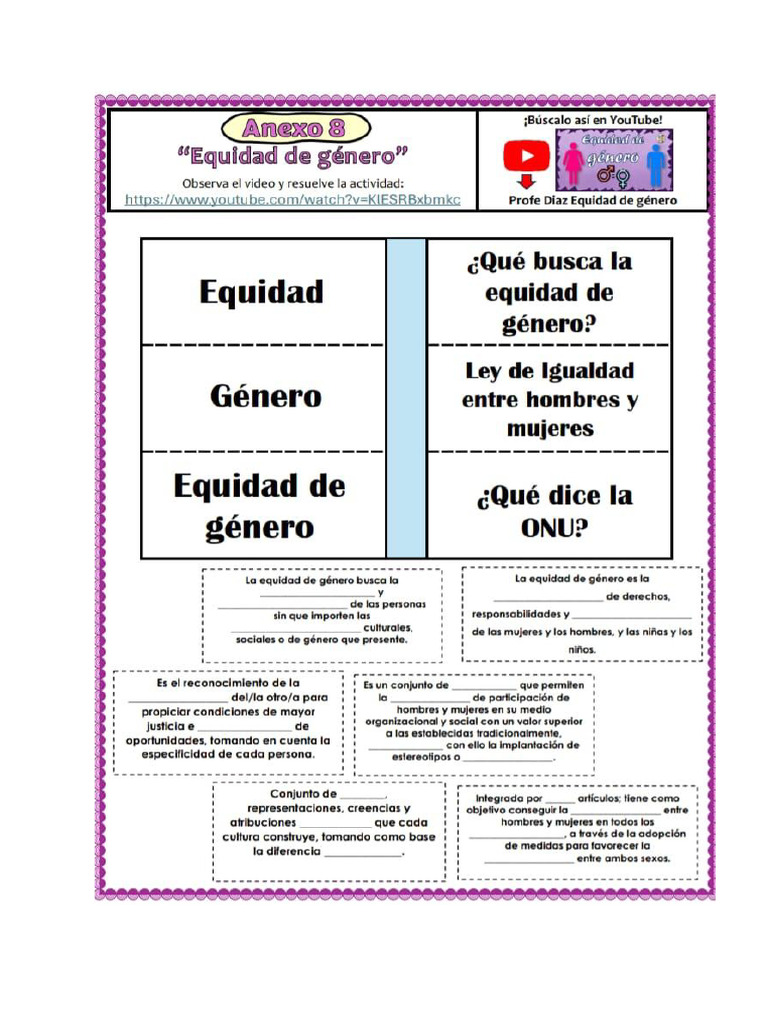 Equidad de Genero | PDF